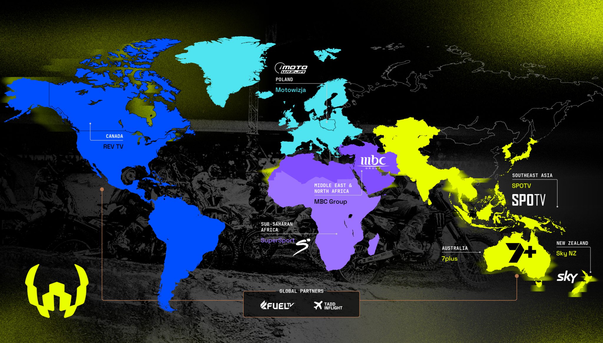 World Supercross Announces First Wave of 2025 Global Broadcast Partners ...
