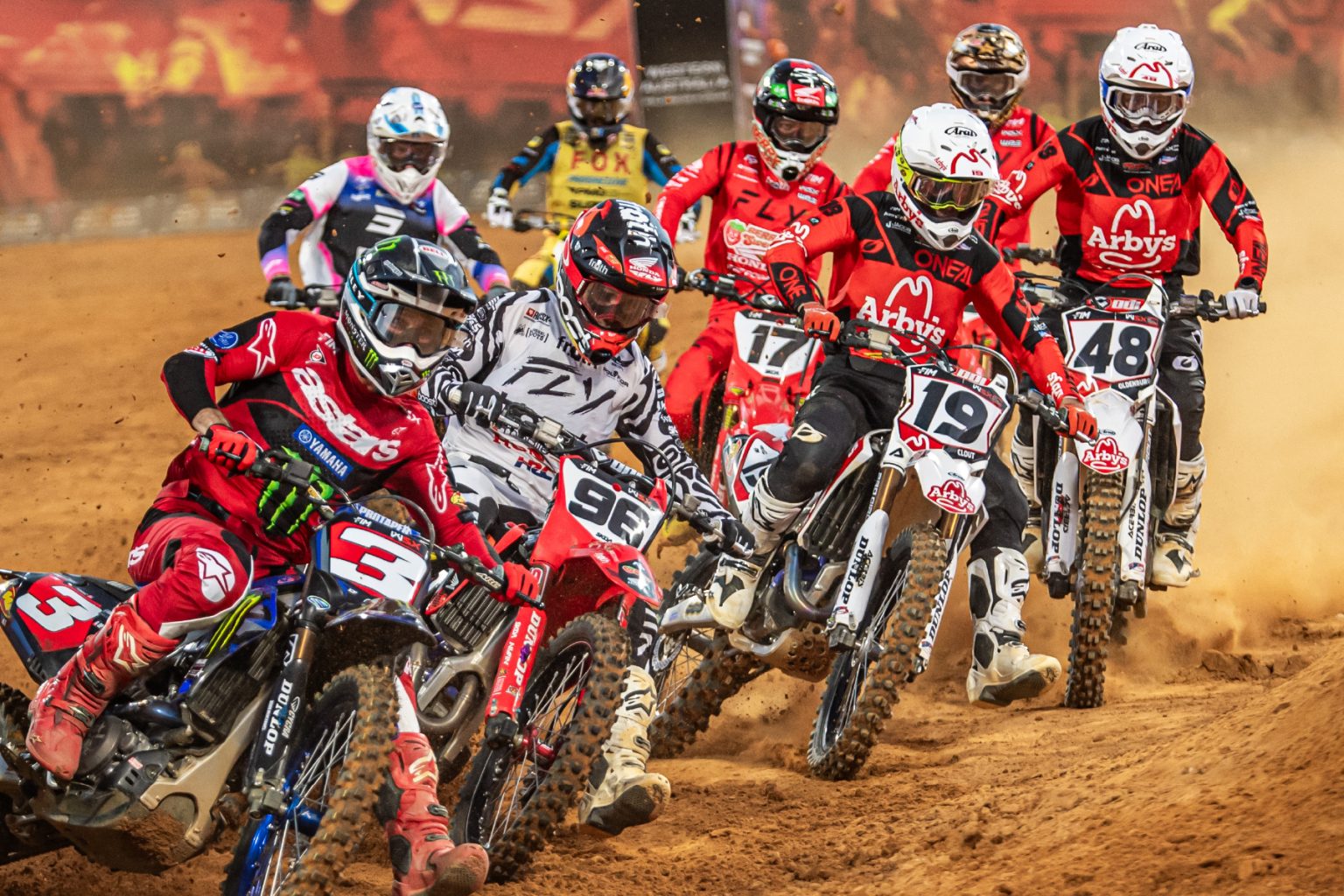 Rider Line-Up Updates Announced Ahead of 2025 FIM World Supercross ...